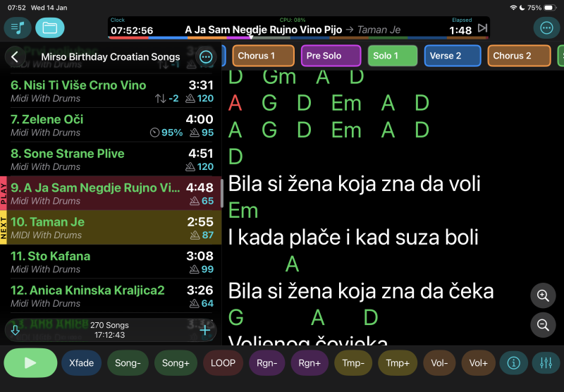 Assignable buttons in Landscape/Portrait logic - Stage Traxx / Stage ...